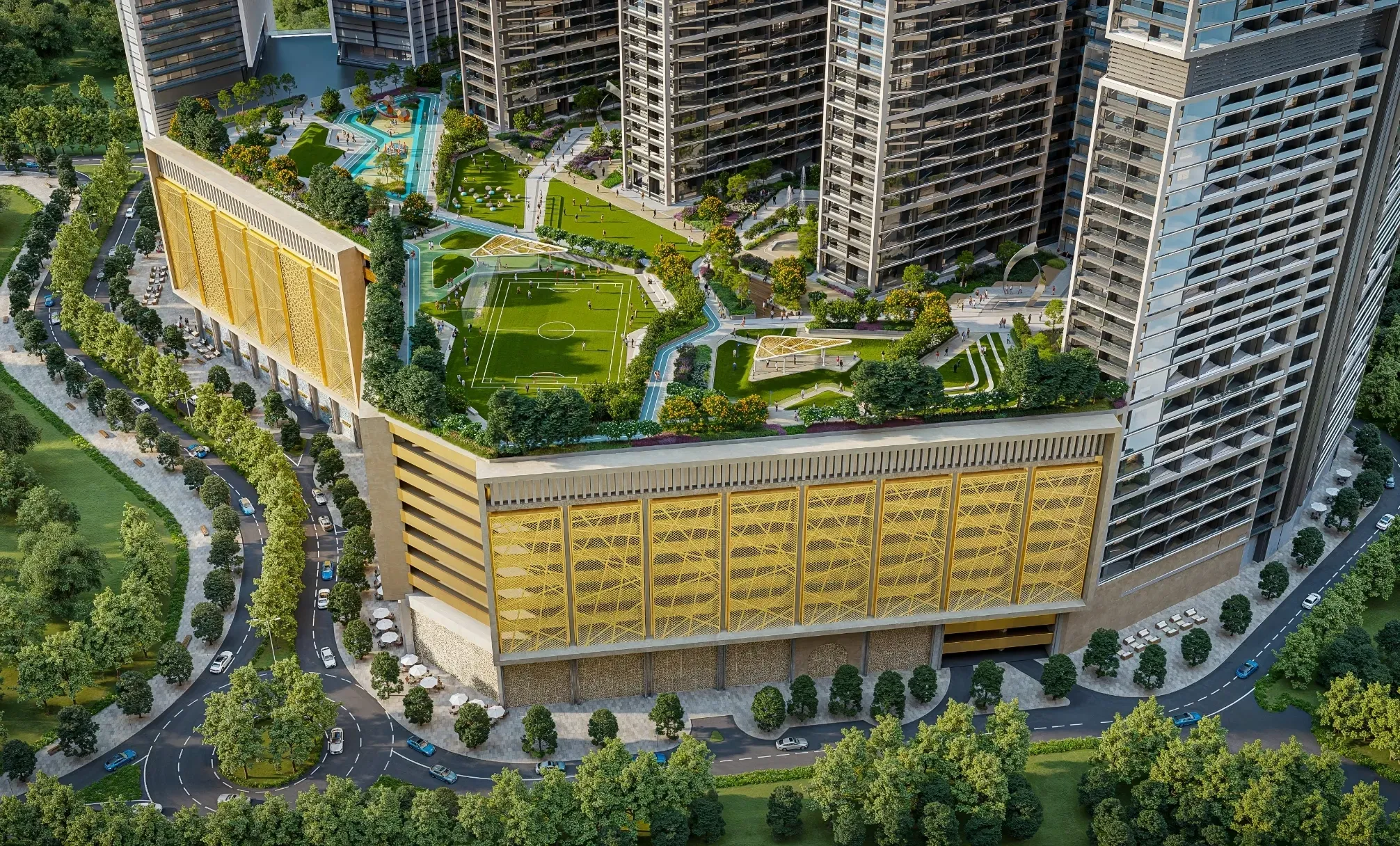 Sobha Central | High-Rise Residences by Sobha | Stage Properties