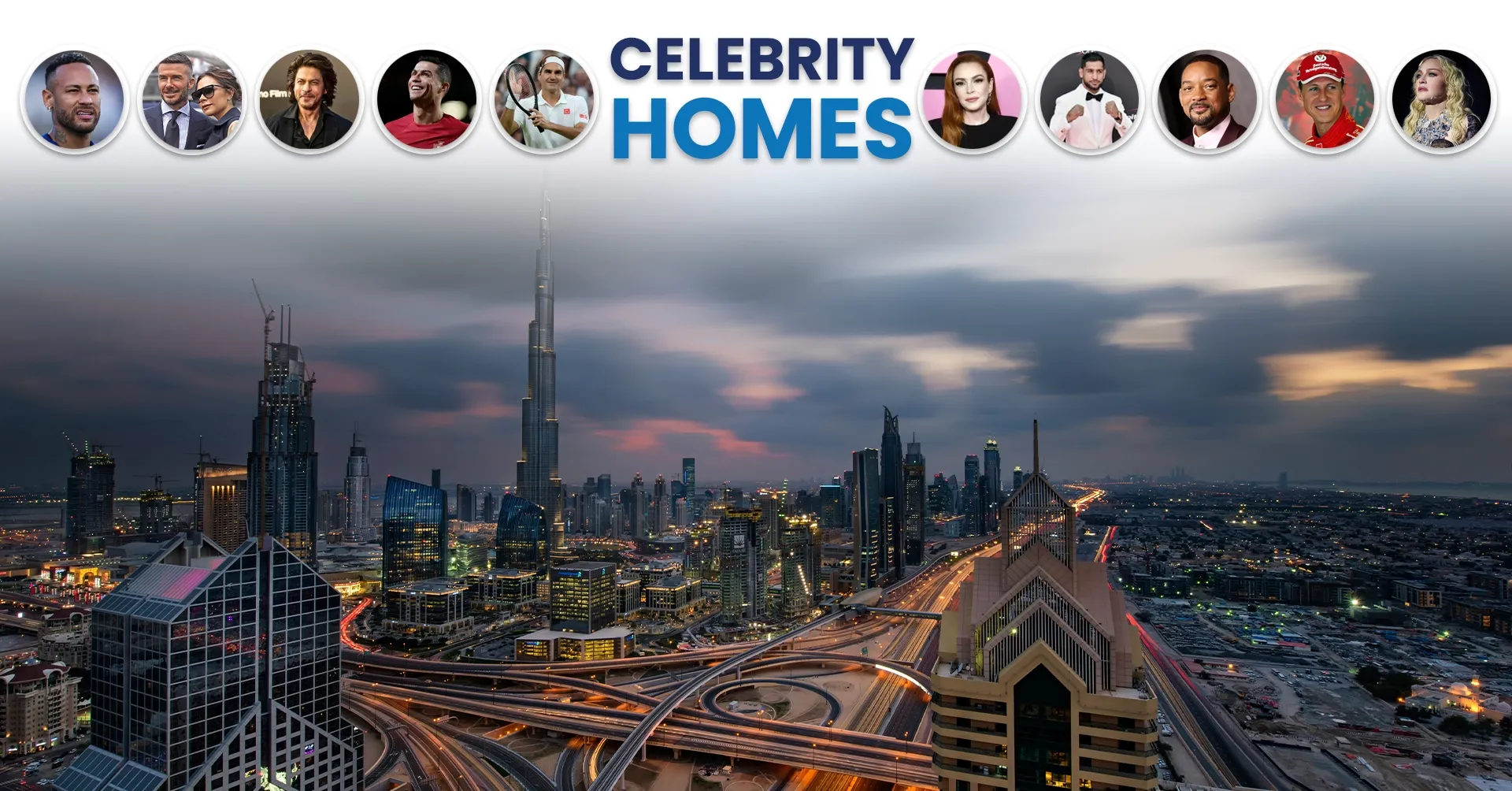 Dubai Celebrity Real Estate| Stage Properties